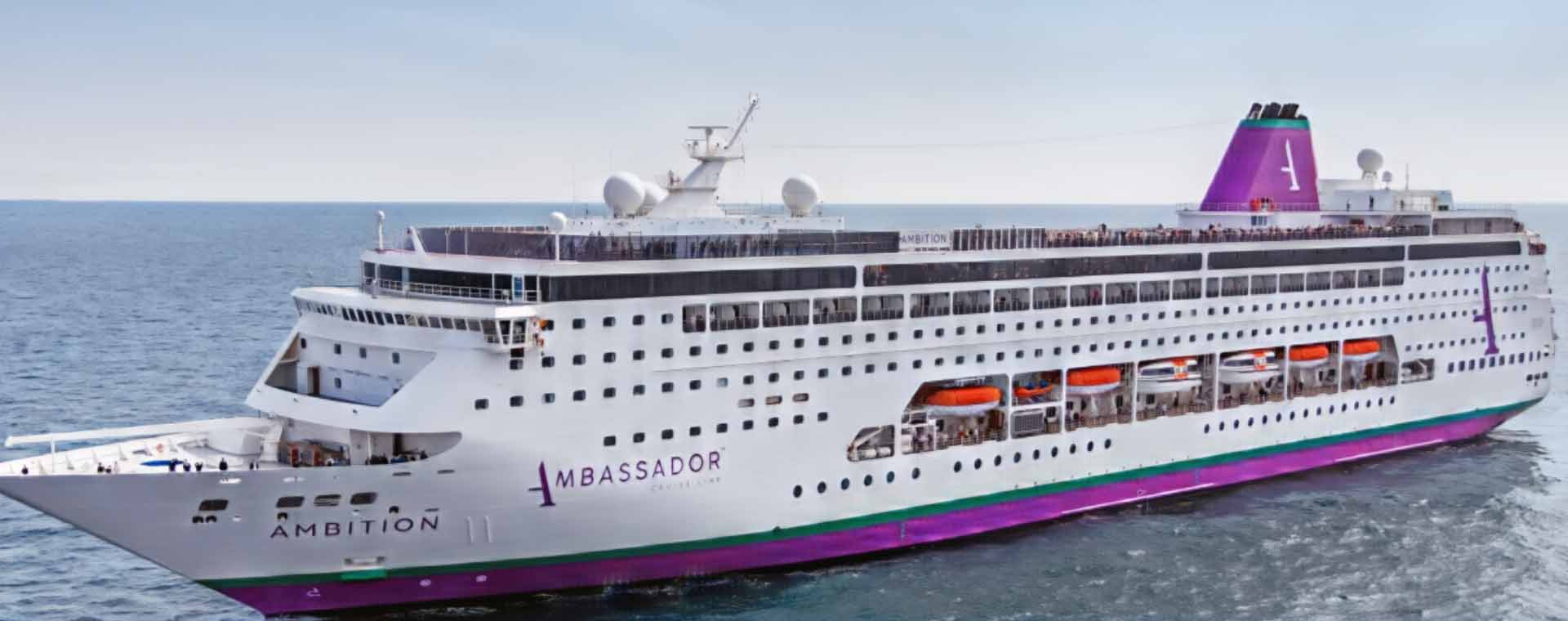 Ambassador Cruise Line Ambition Reviews | Bolsover Cruise Club